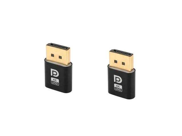 Click here for FOR 2 Pcs 4K Displayport Dummy Plug Plastic 4K Dis... prices