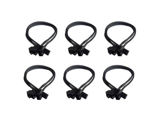 Click here for FOR PWM Fan Splitter Adapter Cable Sleeved Braided... prices