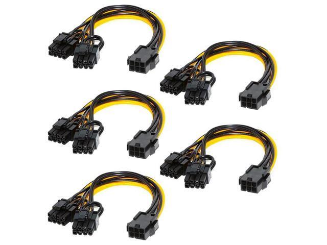 Click here for FOR 5 Pcs PCI-E 6-Pin To Dual 6+2-Pin (6-Pin/8-Pin... prices