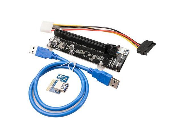 Click here for FOR USB 3.0 PCIE Express 1X To 16X Ext Riser Adapt... prices