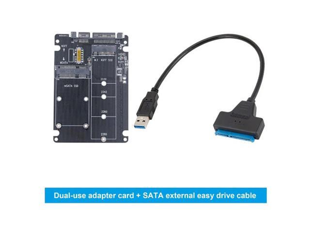 Click here for FOR MSATA SSD To SATA 3.0 Riser Card 2 In 1 Adapte... prices