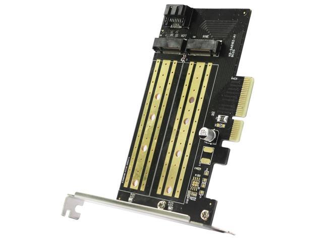 Click here for FOR PCIE To M.2 Dual Bay Adapter Card NVME NGFF Du... prices