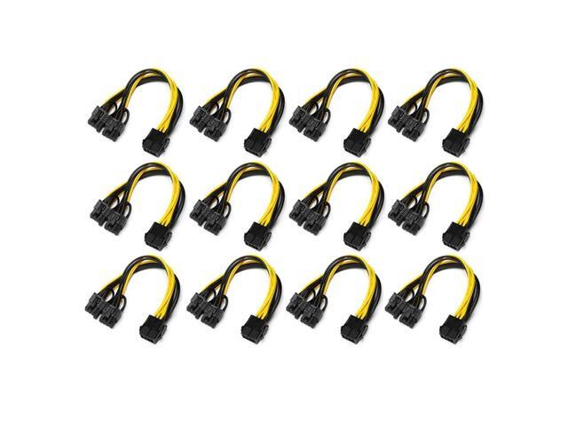 Click here for FOR 12-Pack PCI-E 8Pin To 2X 8 Pin (6+2) Power Spl... prices