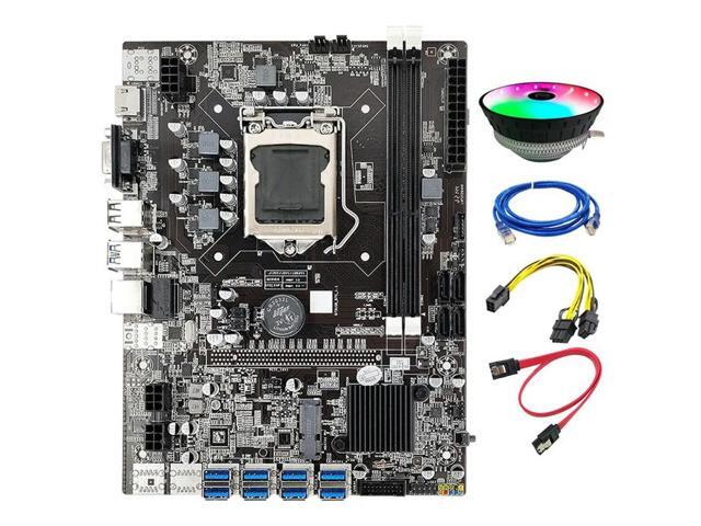 Click here for FOR B75 Mining Motherboard 8GPU USB To PCIE 6Pin T... prices