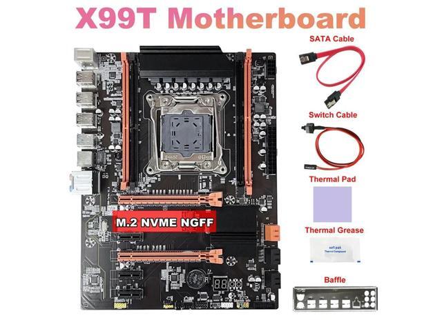 Click here for FOR X99 Motherboard+SATA Cable+Switch Cable+Baffle... prices