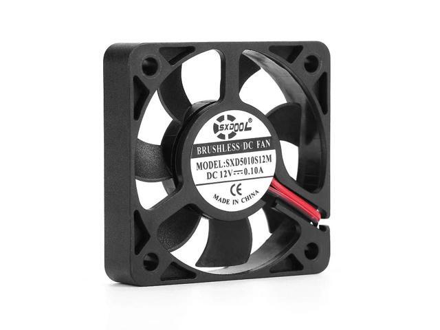 Click here for FOR 2pcs 3D Fan SXD5010S12M 50mm 50*50*10mm Slim 1... prices