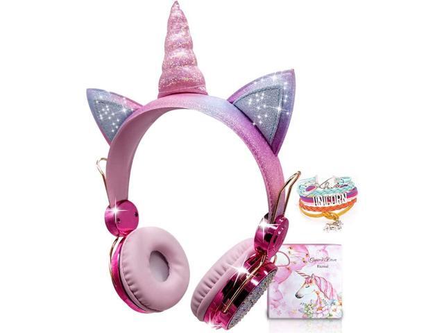 Click here for TCJJ Sparkly Unicorn Headphones for Girls  85dB Sa... prices