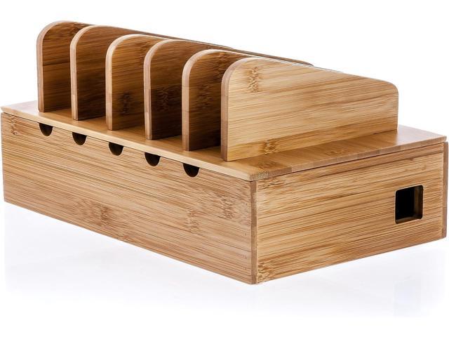 Click here for Natural Bamboo Charging Station Rack for Smartphon... prices