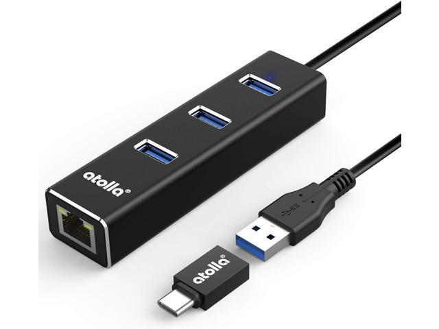 Click here for USB 3.0 Hub Ethernet with USB C Adapter  3 Port US... prices