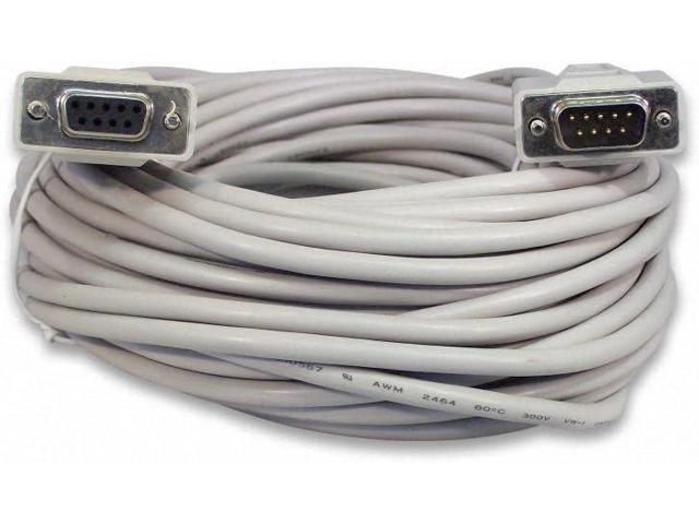 Click here for 50 Foot DB9 9 Pin Serial / RS232 Male/Female Exten... prices