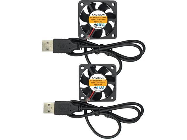 Click here for 2-Pack 40mm x 10mm DC 5V USB Brushless Cooling Fan... prices