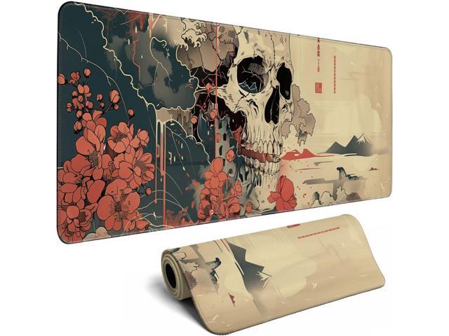 Click here for Skull Mouse Pad Japanese Ukiyo-e Mouse Pad XL Anim... prices