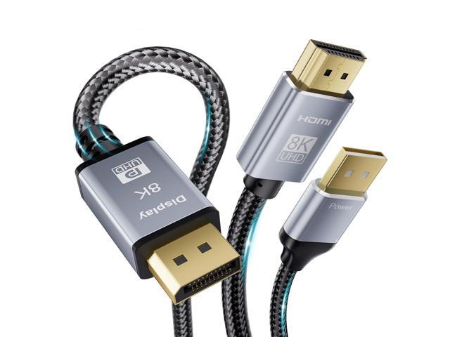 Click here for HDMI 2.1 to DisplayPort 1.4 Adapter Cable 6.6FT/2M... prices