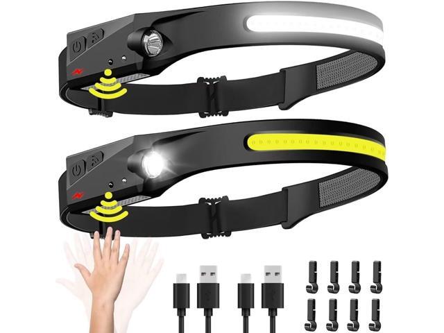 Click here for Headlamp Rechargeable 2PCS  230° Wide Beam Head La... prices