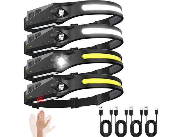 Click here for Rechargeable Headlamps 4 Packs  230° Wide Beam Pow... prices