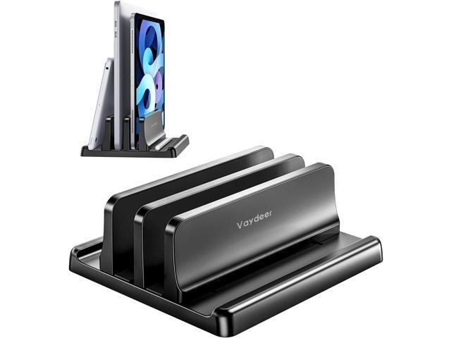 Click here for Vaydeer Vertical Laptop Stand for Desk  Dual Slots... prices