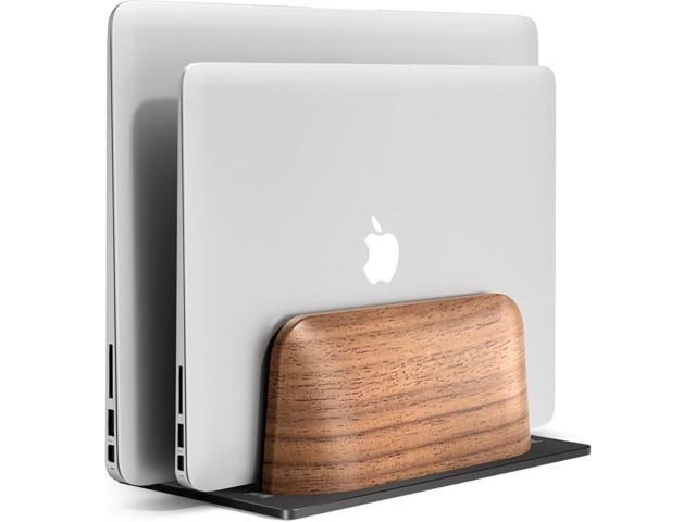 Click here for UPERGO Vertical Laptop Stand  Dual Slot Wooden Lap... prices