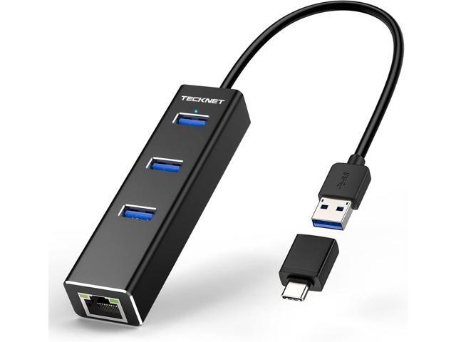 Click here for TECKNET USB C to Ethernet  Aluminum 3 Port USB 3.0... prices