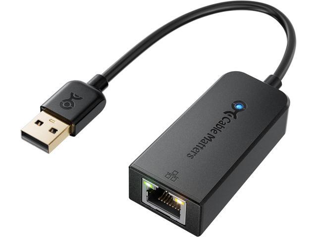 Click here for Cable Matters Plug & Play USB to Ethernet Adapter... prices