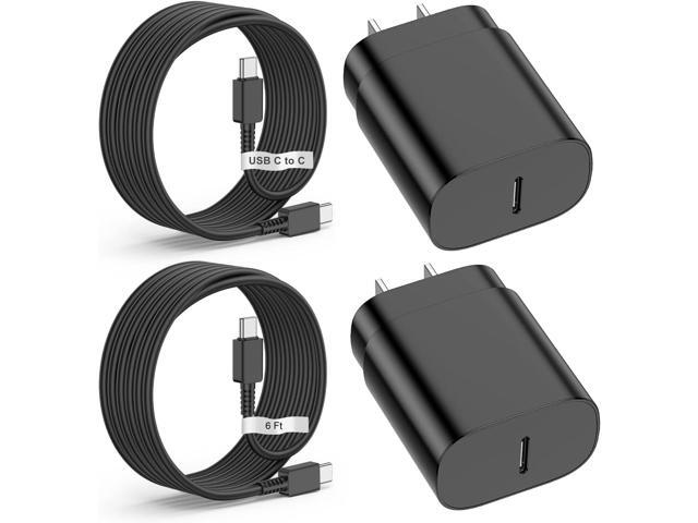 Click here for 2 Pack 25W USB-C Super Fast Chargers & 6ft Cable f... prices