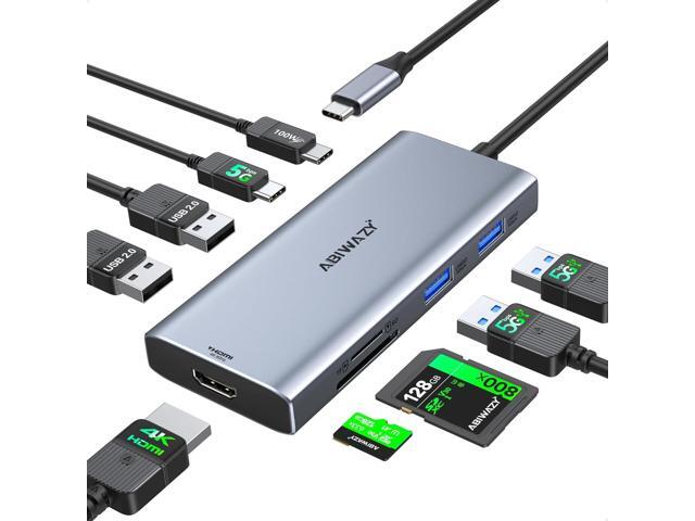 Click here for USB C Hub Multiport Adapter for MacBook Pro/Air  9... prices