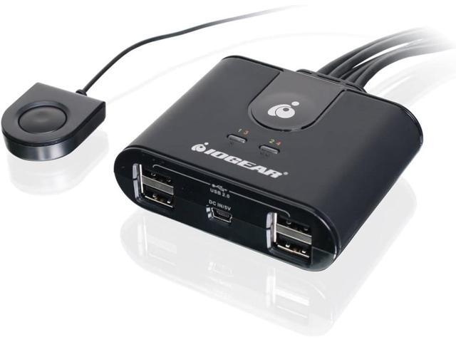 Click here for IOGEAR USB 2.0 4x4 Peripheral Switching Hub - 4 PC... prices