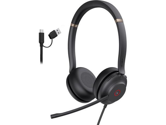 Click here for Yealink UH37 USB Headset with Mic Wired Headset wi... prices