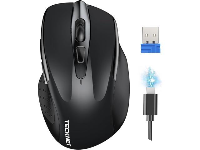 Click here for TECKNET Wireless Mouse Rechargeable  2.4G USB-A Si... prices