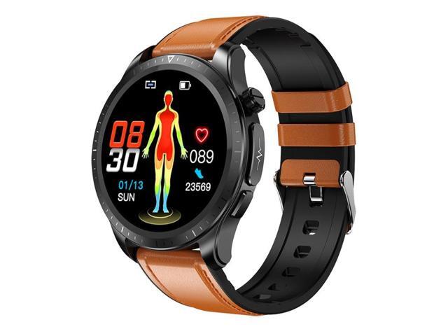 Click here for E420 1.39 inch Color Screen Smart Watch Leather St... prices