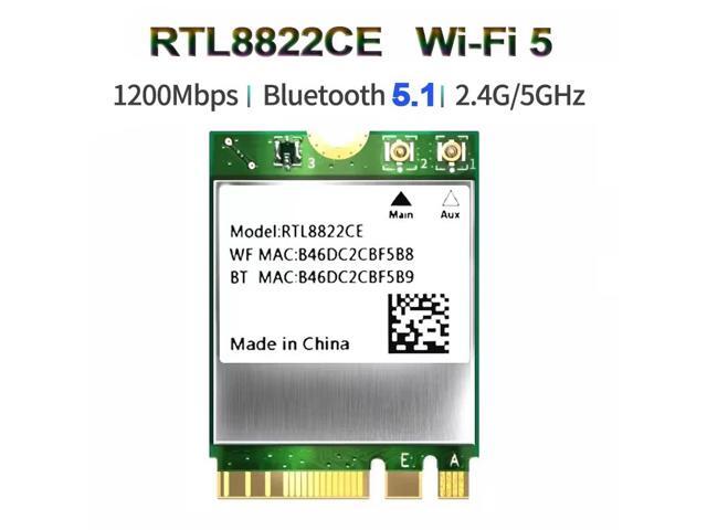 Click here for TelDaykemei WiFi5 RTL8822CE 1200Mbps Bluetooth 5.1... prices