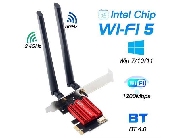 Click here for TelDaykemei WiFi 5 PCI-E Wireless Adapter AC1200 N... prices