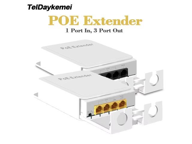 Click here for TelDaykemei Waterproof POE Extender Repeater 4 Por... prices