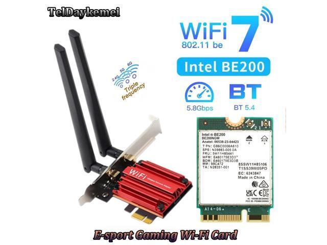 Click here for TelDaykemei 5.8 Gbps Wi-Fi 7 Bluetooth 5.4 PCI-E W... prices