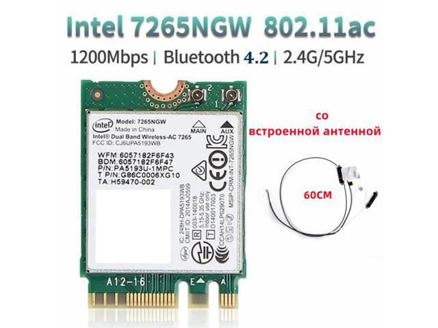 Click here for TelDaykemei AC1200 WiFi Card 7265NGW 1200Mbps Blue... prices