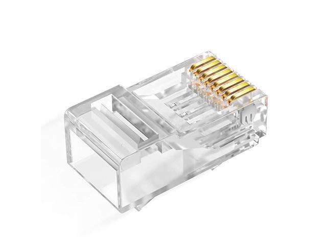 Click here for CAT6 RJ45 Connectors Ethernet End GoldPlated 8P8C... prices