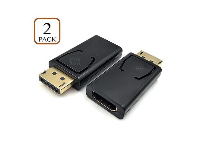 Click here for 2Pack DP to HDMI Adapter 4K 3D DisplayPort DP to H... prices
