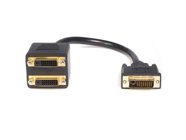 Click here for com 1ft DVI Splitter Cable - M / F - DVI-D to 2x D... prices