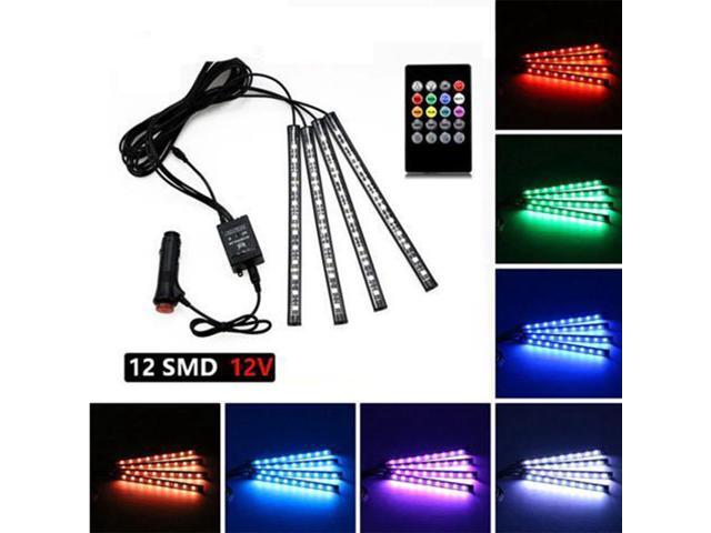 Click here for Car Interior 48LED Neon Strip Light Wireless USB R... prices