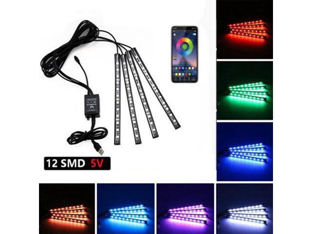 Click here for Car Interior 48LED USB Neon Strip Light With App C... prices