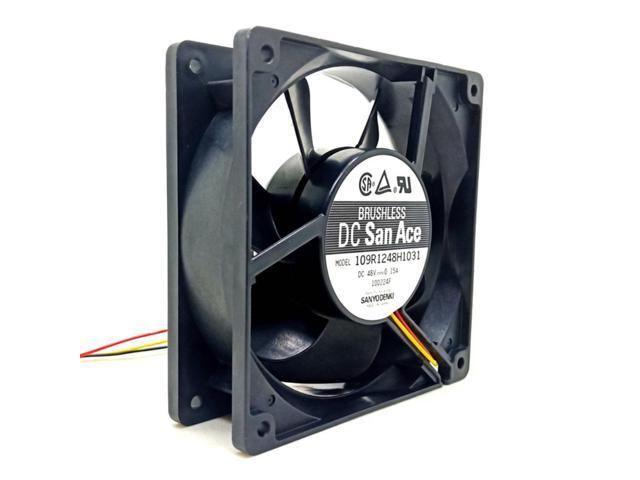 Click here for DC 48V cooling fan 12cm For Sanyo 12038 fan 109r12... prices