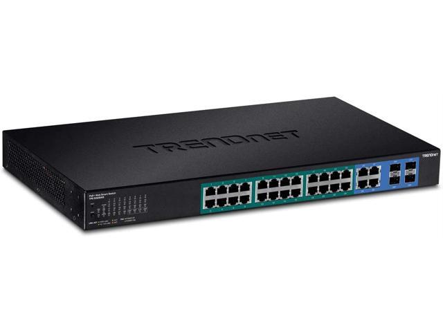 Click here for TRENDnet 28-Port Web Smart PoE+ Switch  24 x Gigab... prices