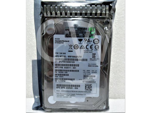 Click here for 832984-001 832511-001 832514-B21 Hpe 1Tb 7.2K 12Gb... prices