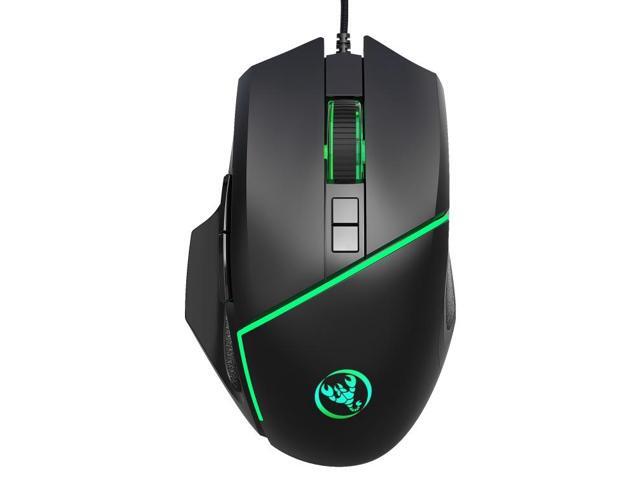 Click here for HXSJ A876 Wired Mouse Colorful Synchronous Light E... prices