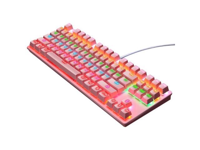 Click here for LEAVEN K550 87 Keys Green Shaft Gaming Athletic Of... prices