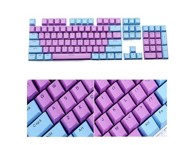 Click here for 104-Keys Two-Color Mold Transparent PBT Keycap Mec... prices