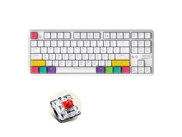 Click here for Ajazz K870T 87-keys Wired Bluetooth + Type-C Recha... prices