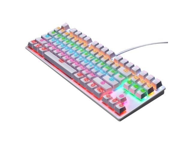 Click here for LEAVEN K550 87 Keys Green Shaft Gaming Athletic Of... prices