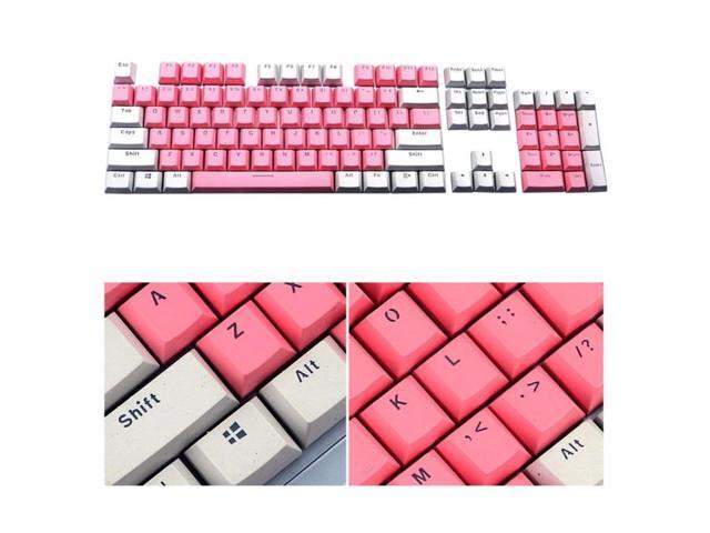 Click here for 104-Keys Two-Color Mold Transparent PBT Keycap Mec... prices