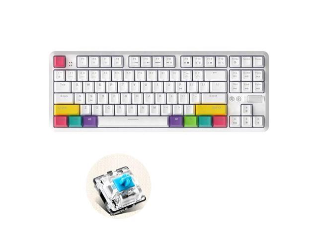 Click here for Ajazz K870T 87-keys Wired Bluetooth + Type-C Recha... prices