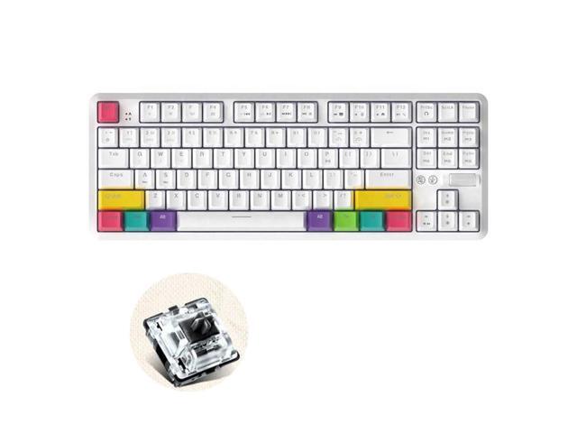 Click here for Ajazz K870T 87-keys Wired Bluetooth + Type-C Recha... prices